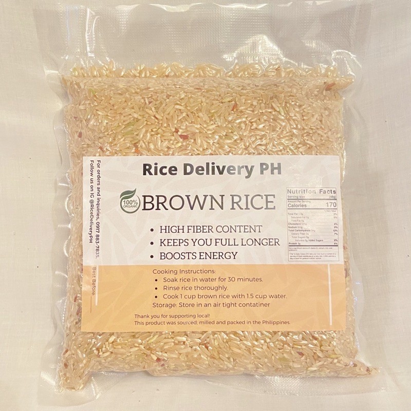[ON HAND] Local Dinurado Brown Rice - 5 kilos | Lazada PH