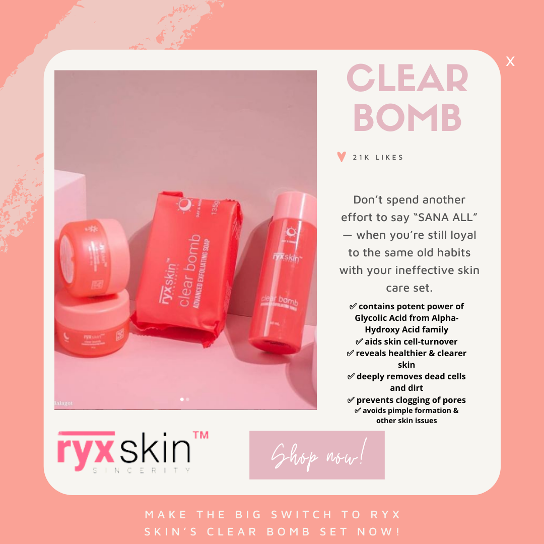 KS RYX SKIN SINCERITY CLEAR BOMB ADVANCED EXFOLIATING KIT the clearer ...