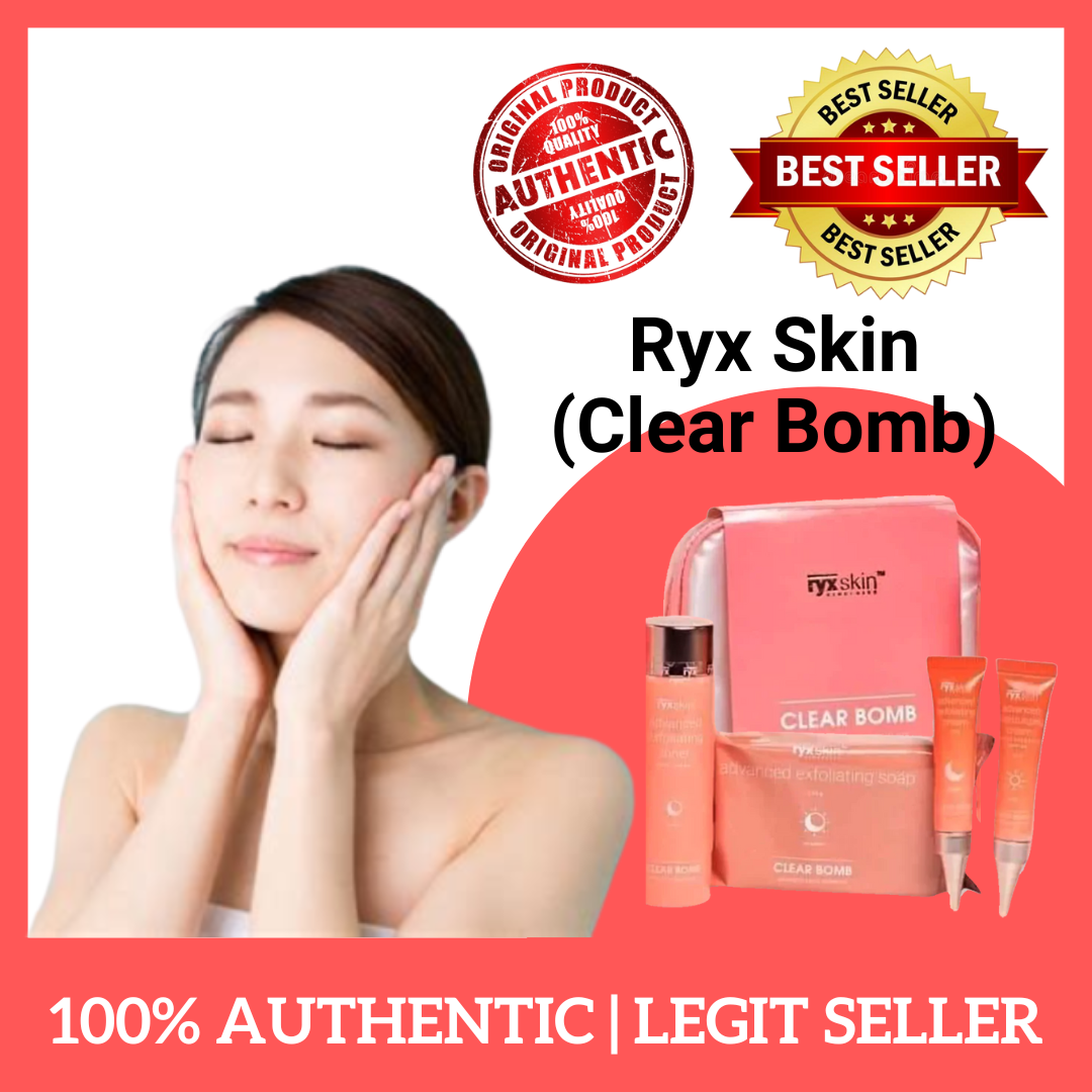 Ryx Skincerity CLEAR BOMB Advance Exfoliating Kit | Lazada PH