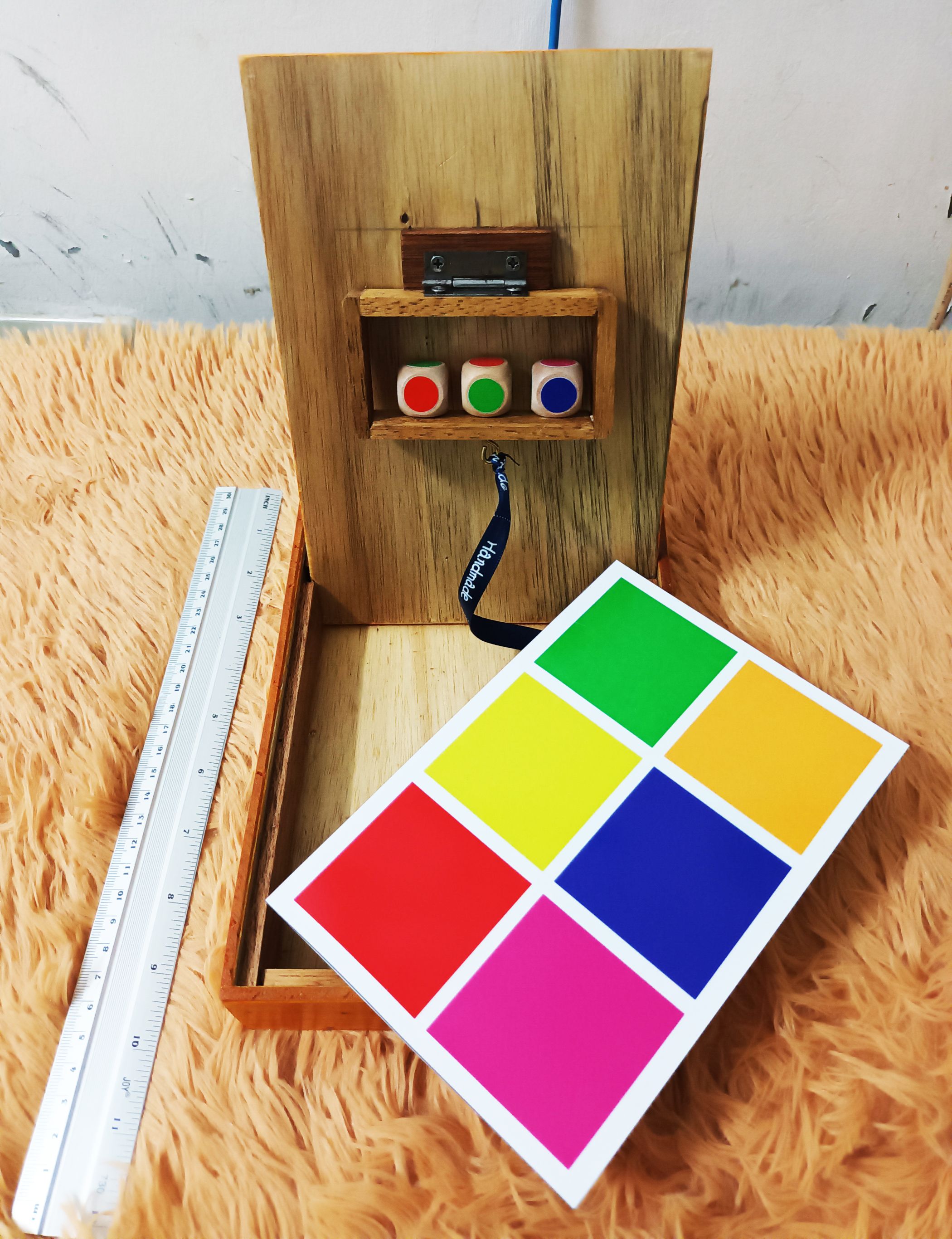 Mini Color Game Perya - Dice, Mat and Board (Indoor / Outdoor) Family ...