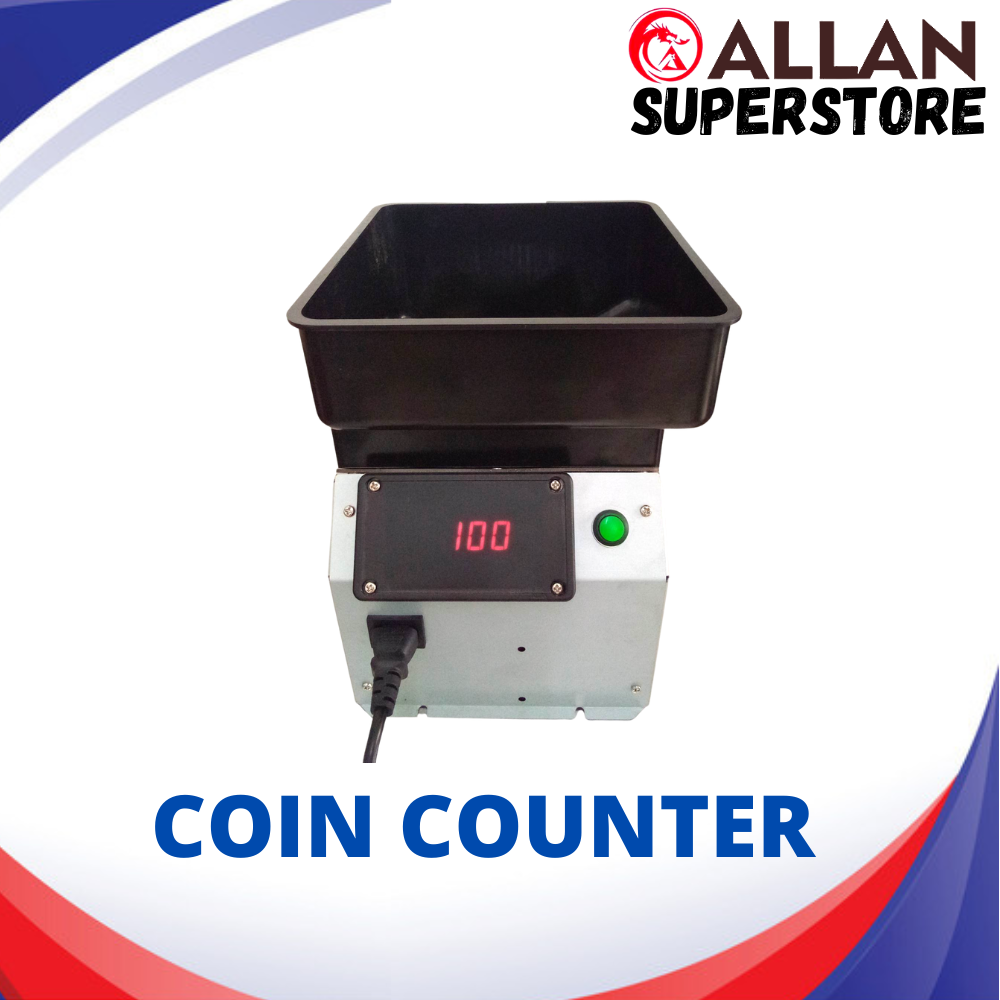 Allan Superstore New 6 Hole Coin Hopper with Counter | Coin Counting ...