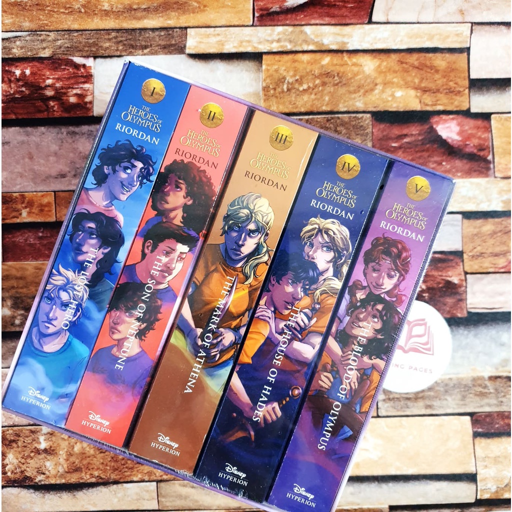The Heroes Of Olympus Boxed Set (5 Books) by Rick Riordan | Lazada PH