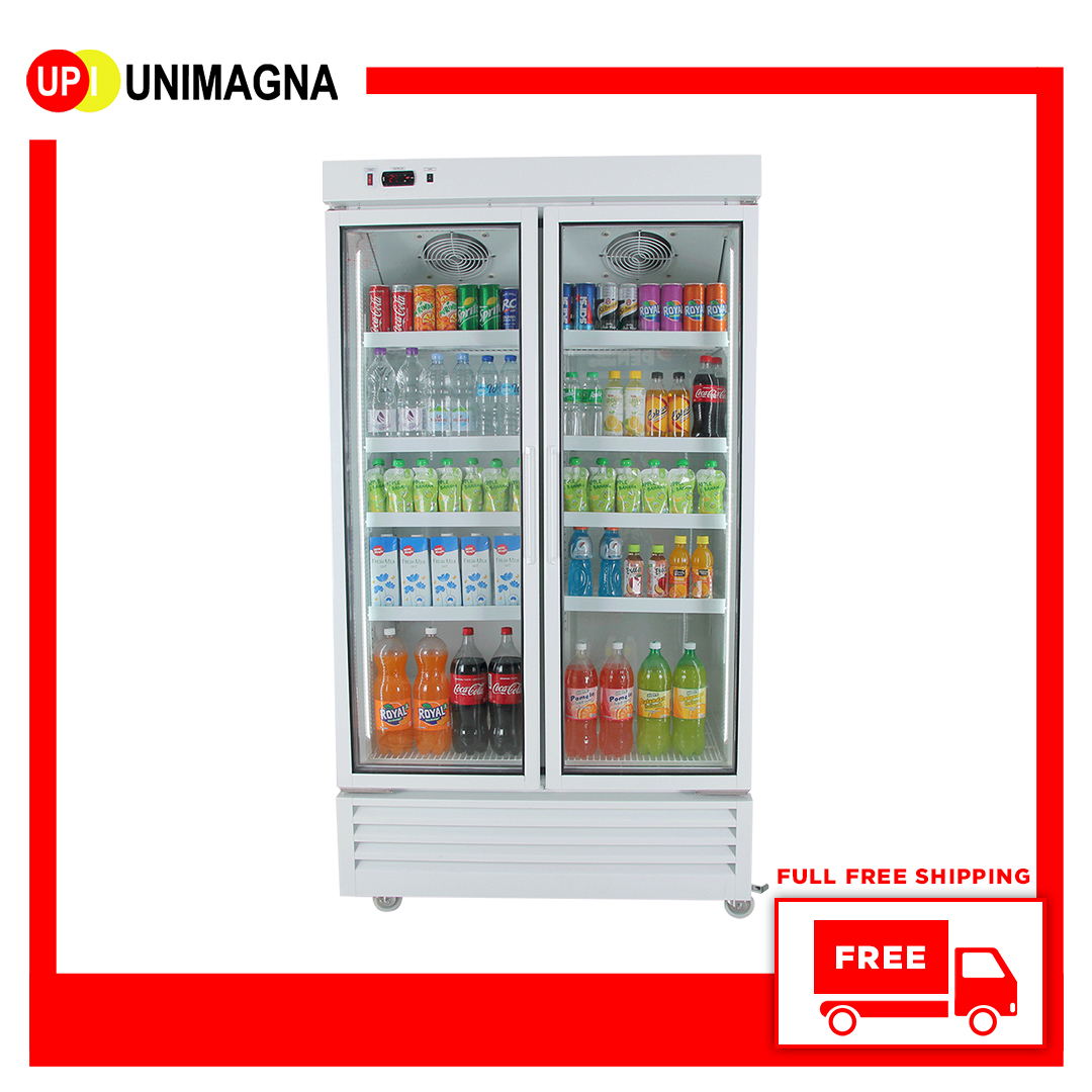 Unimagna UCD800 31 cu. ft. Two Glass Door Chiller | Lazada PH