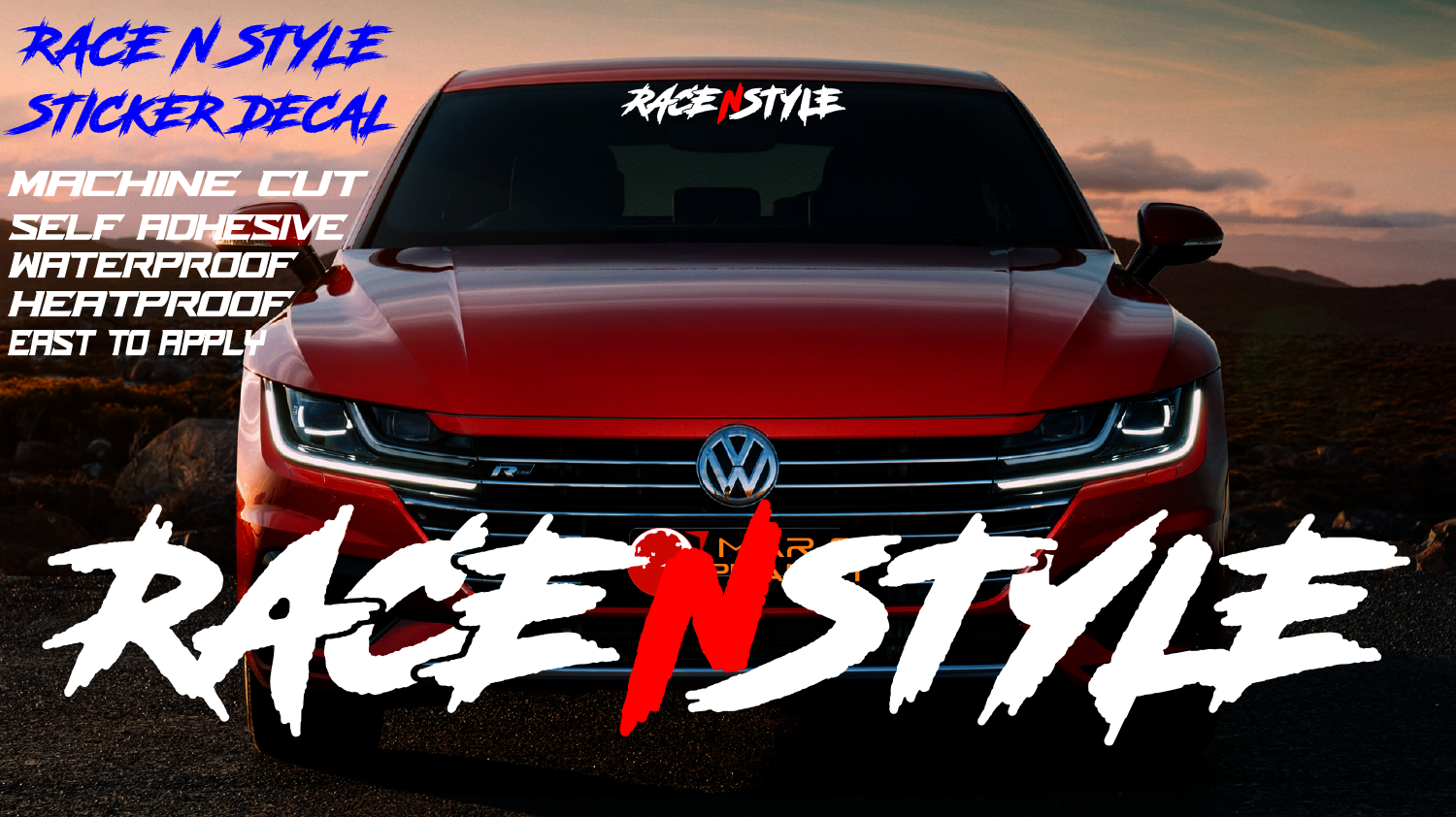 RACENSTYLE DIE CUT STICKER DECAL WATERPROOF | Lazada PH