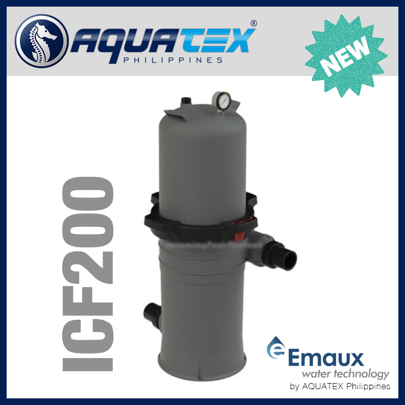 EMAUX Galaxy Pool Single Element ICF Cartridge Filter ICF100 / ICF150 ...