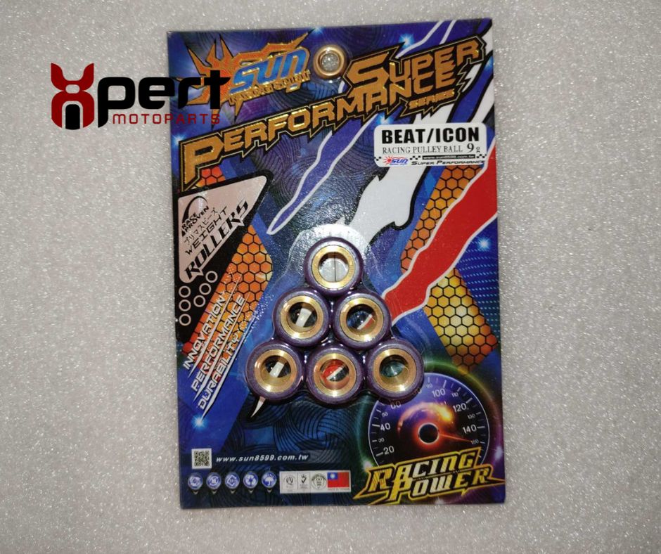 Original Sun Racing 6pcs. Pulley Balls for Beat/Icon 8g/9g/10g | Lazada PH