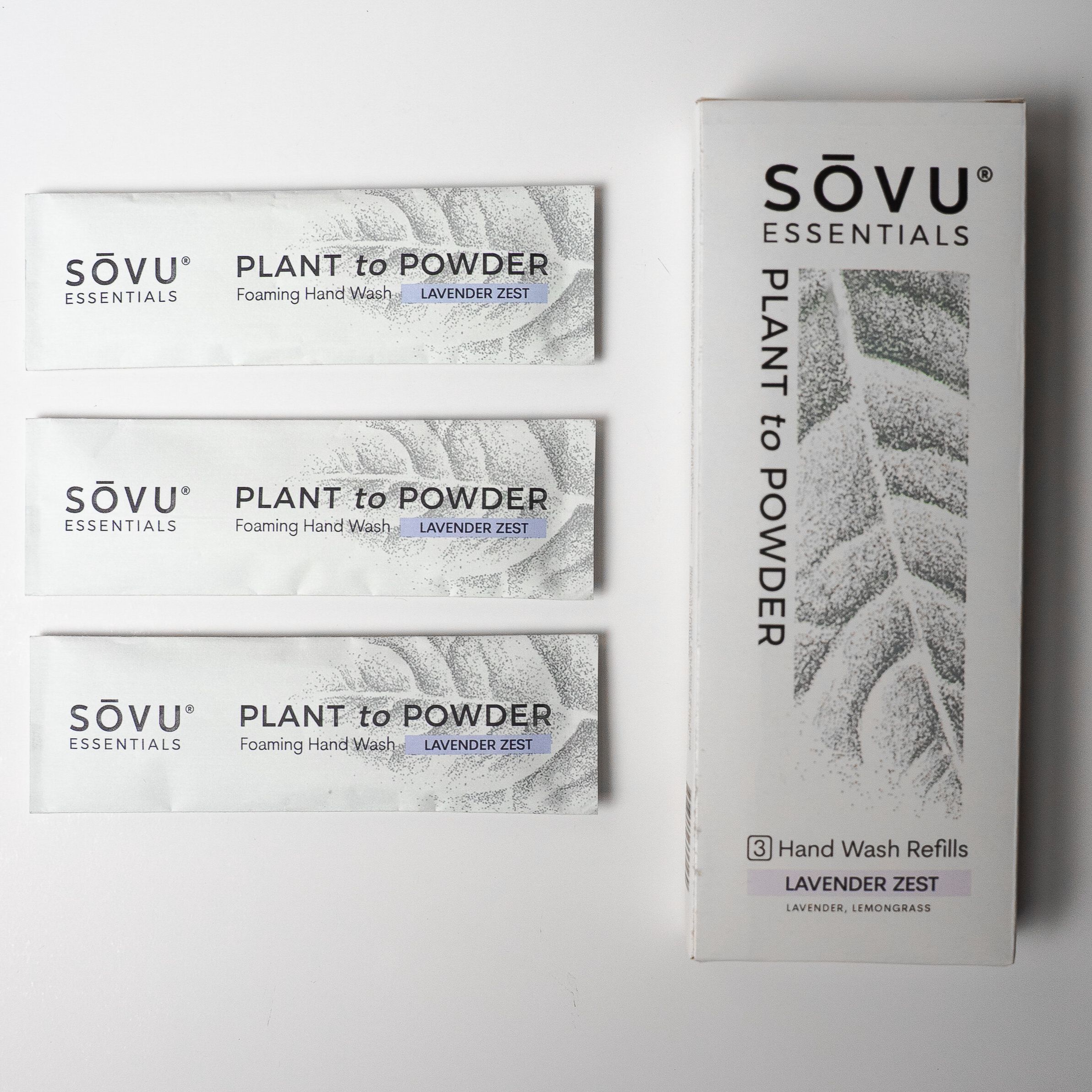 Hand Wash REFILL PACK (3 sachets)- SŌVU Essentials - Natural Essential ...