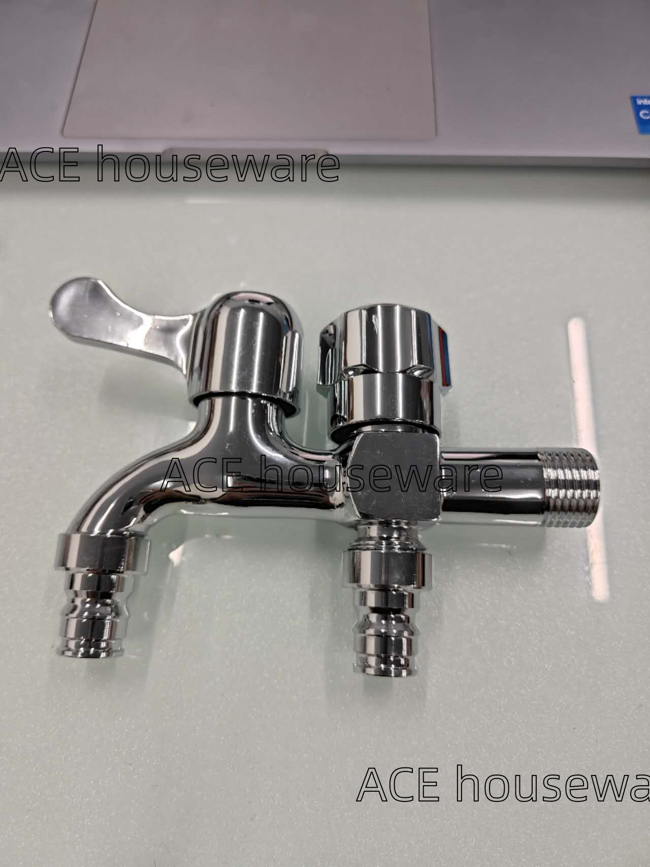 two way faucet washing machine faucet one divided into two household ...