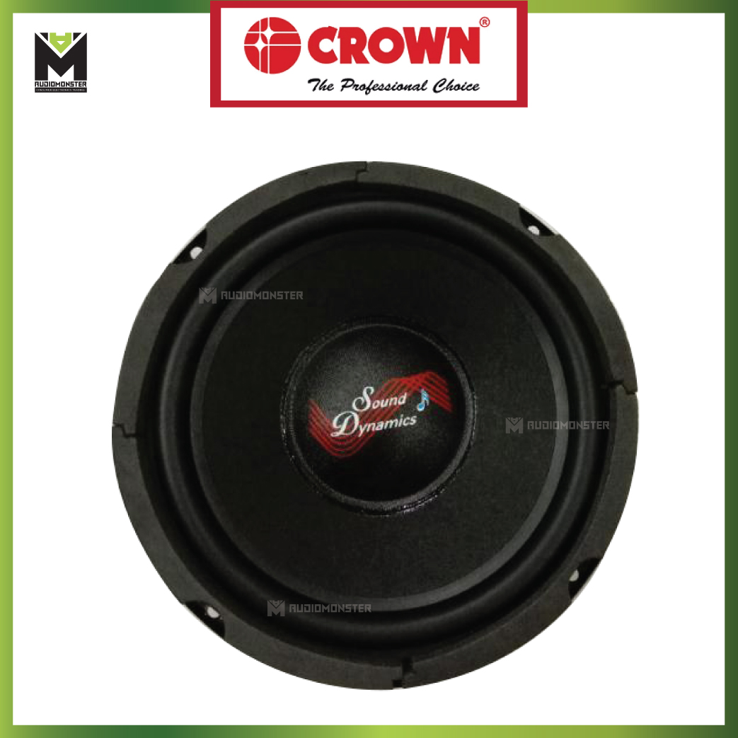 Crown HW-806 8 Inch 60 Watts Woofer Speaker | Lazada PH
