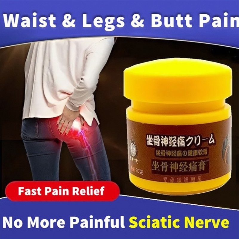 Sciatica Relief Ointment Lumbar Disc Protrusion Cream Leg Pain Relieve ...