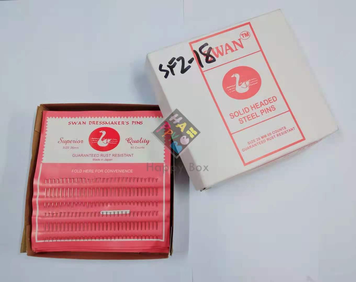 Solid Headed Still Pins and Safety Pins for Craft Cloth Perdible Sewing ...