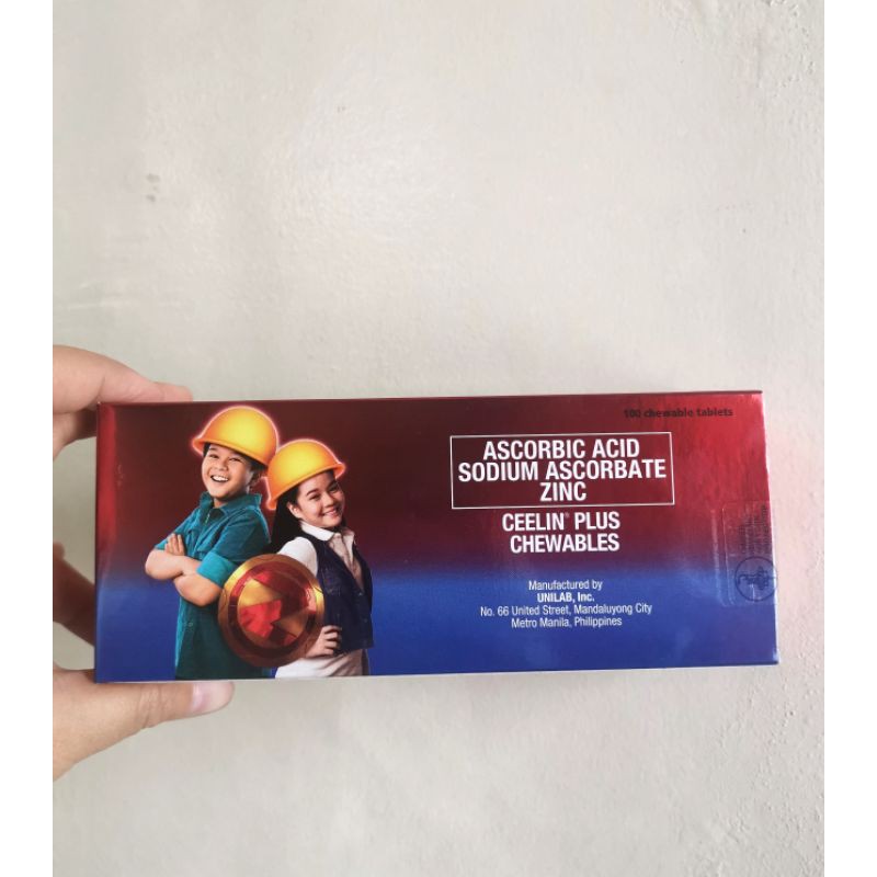 100s Ceelin Plus Chewables with Zinc for kids | Lazada PH