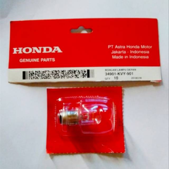 ORIGINAL HONDA HEADLIGHT BULB 12V/30W FOR BEAT 110 FI / BEAT 110 CARB ...