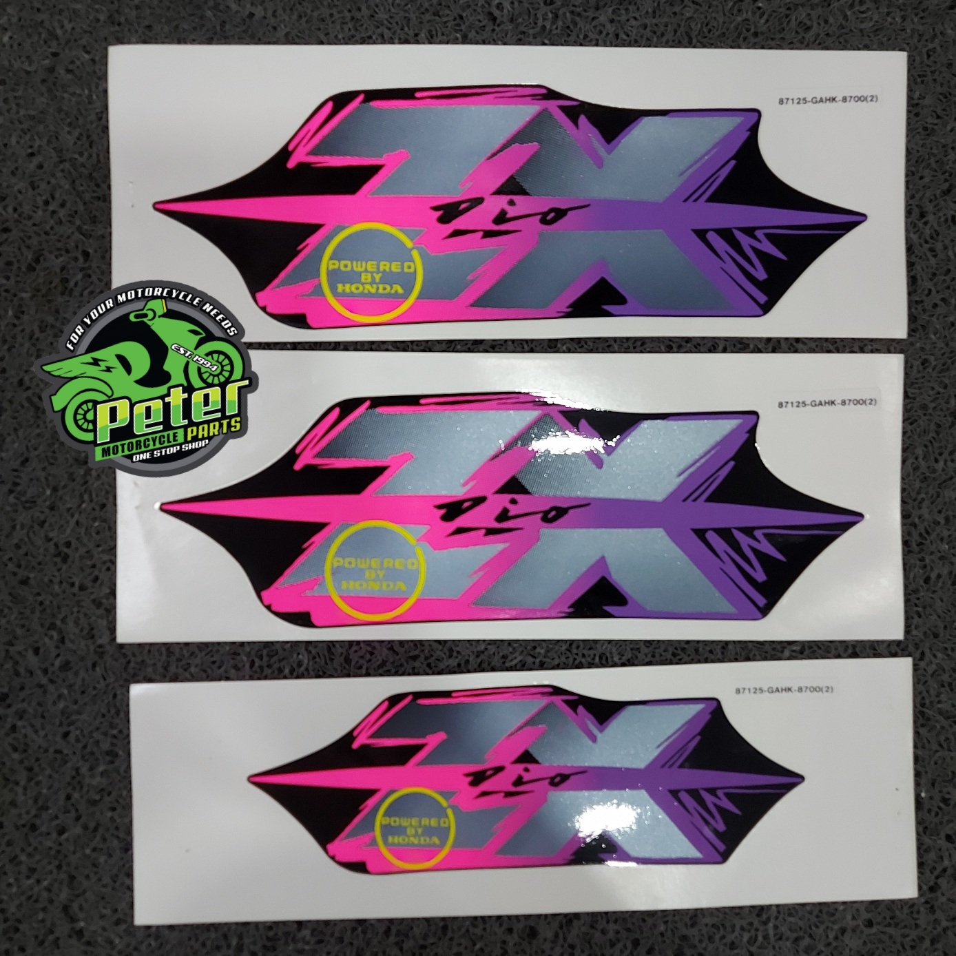 DECALS HONDA DIO 2 ZX | Lazada PH