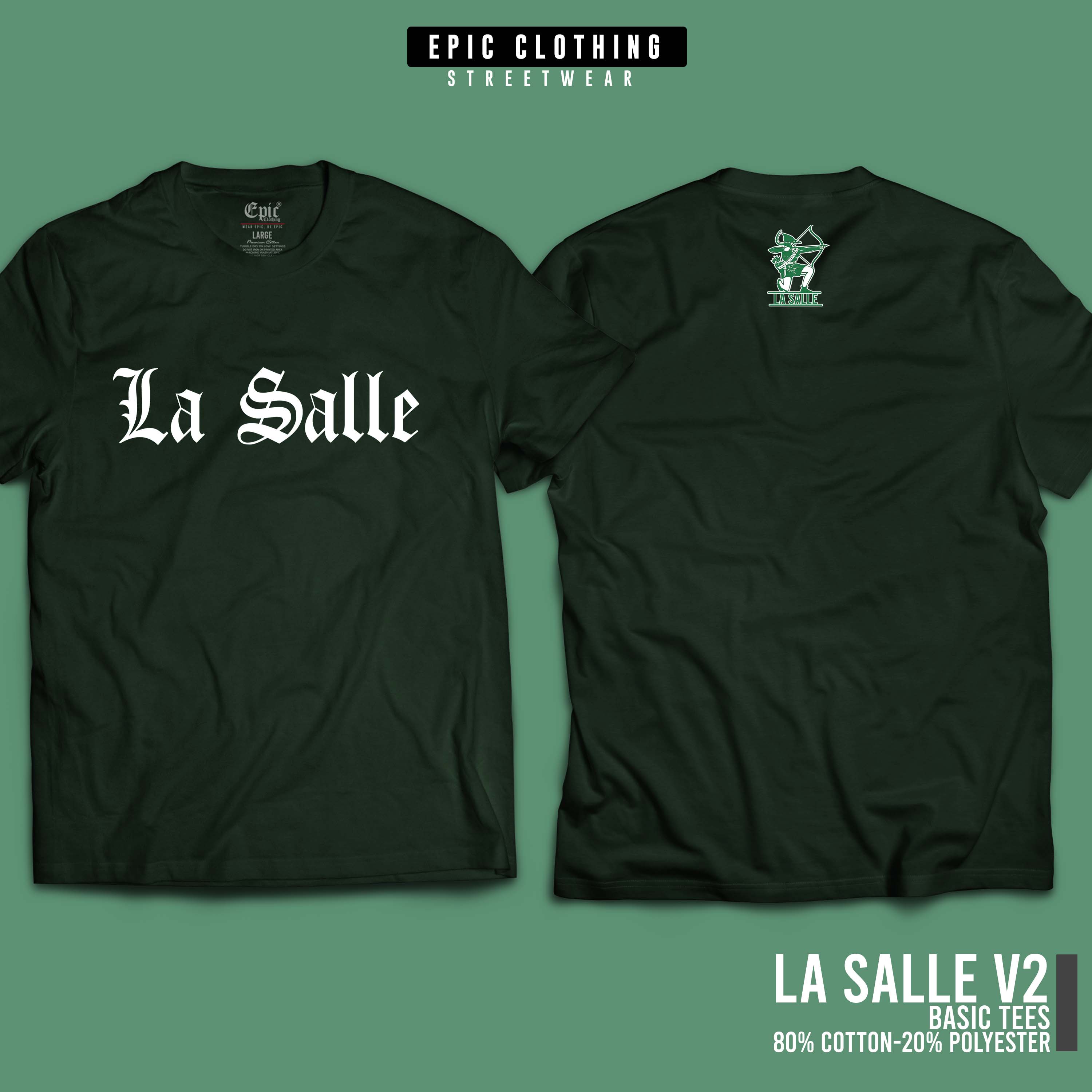 Epic Clothing Streetwear - LA SALLE V2 - DLSU - Top Selliing Product ...