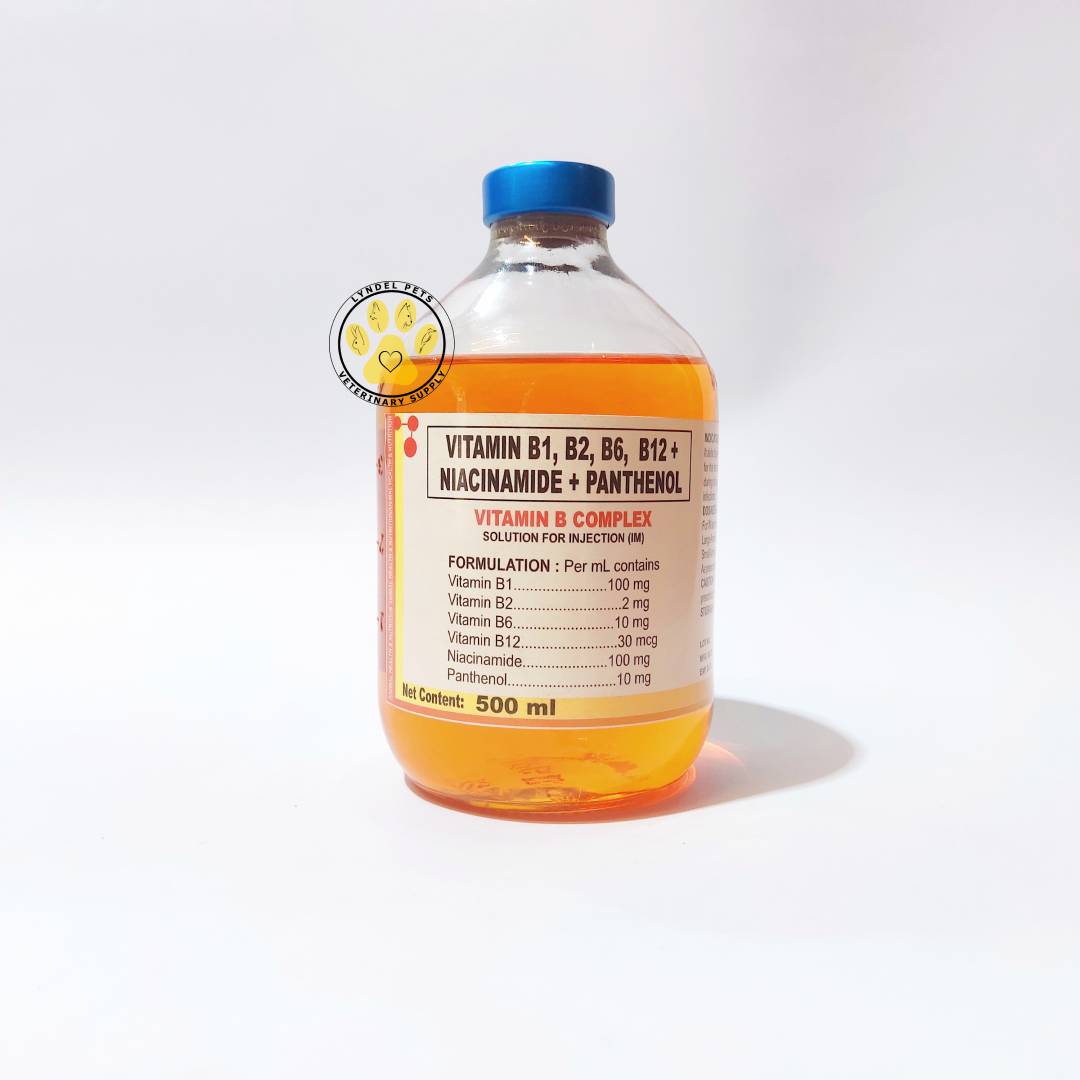 NUTRIVET Vitamin B complex (500 ml) FOR LARGE AND SMALL ANIMALS | Lazada PH