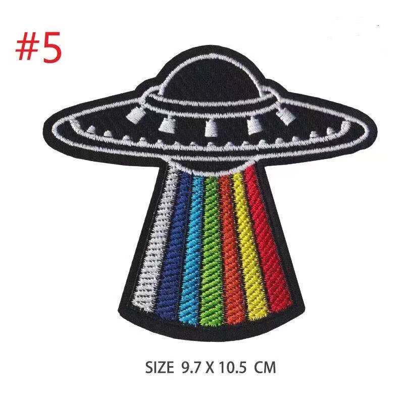 computer embroidery badge patch DIY handmade embroidered cloth patch ...