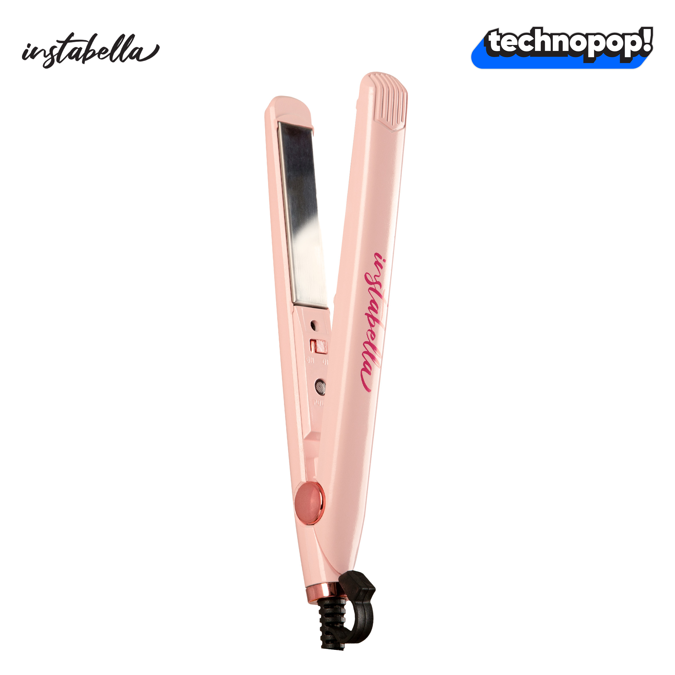 Instabella Glamourosa 2 in 1 Compact Straightener & Curler HS-340 ...