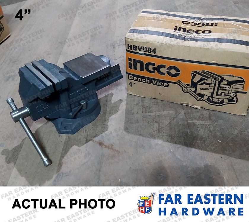 INGCO Bench Vise w/ Swivel Base 4" | 6" INHT | Lazada PH