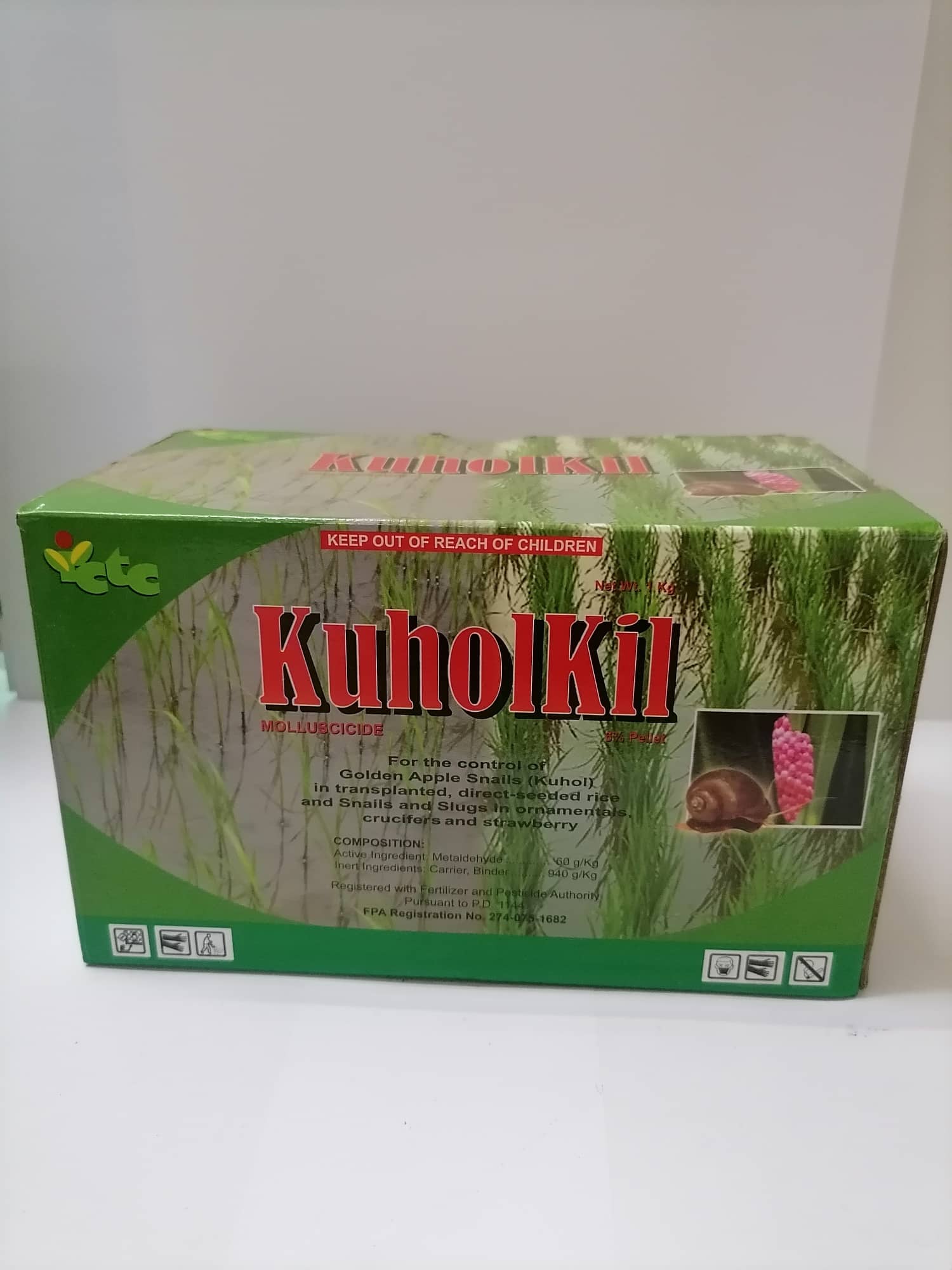 ICTC KUHOL KILL MOLLUSCICIDE KILO | Lazada PH