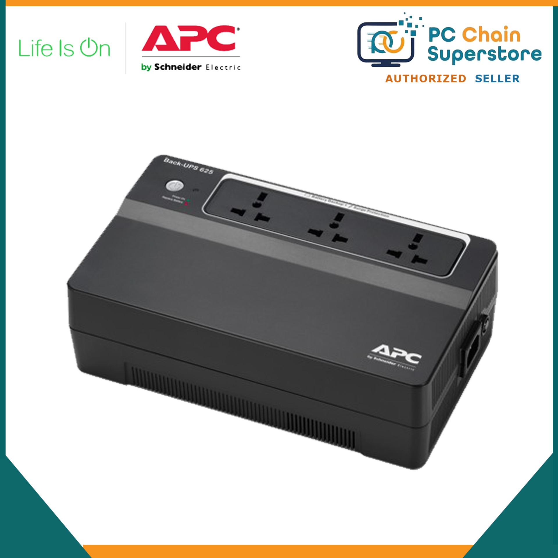APC BX625CI-MS 625VA UPS | Lazada PH