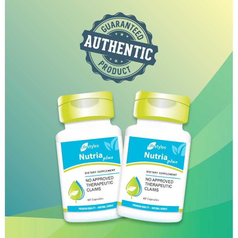 LIFESTYLES INTRA Nutria Plus 60 Capsules 1 Bottle | Lazada PH