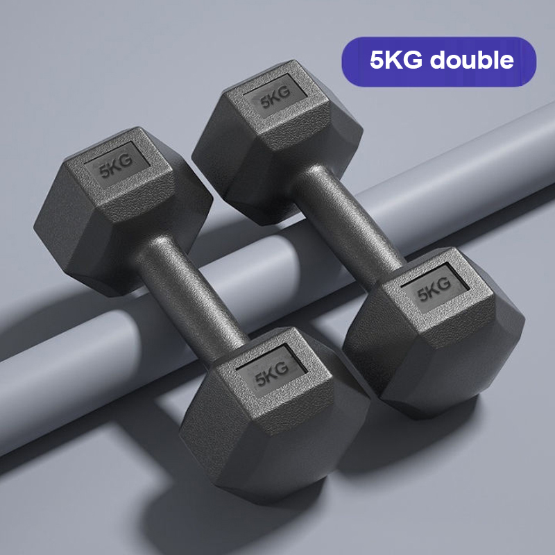 COD &STOCK】Dumbbell Set Hexagonal Dumbbell 1 Pair/2 Pieces 1KG/2KG/2 ...