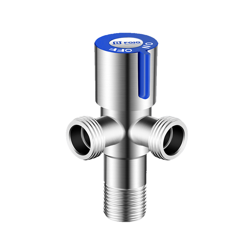 【FOJO】OfficialNew Style 304 Stainless Steel Two Way Angle Valve 1/2 ...