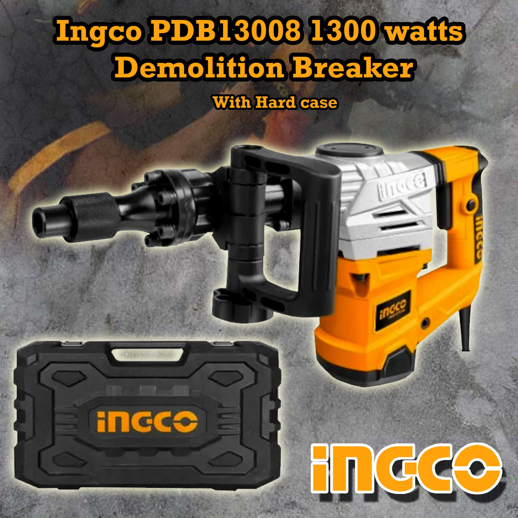 Ingco Demolition breaker PDB13008 | Lazada PH