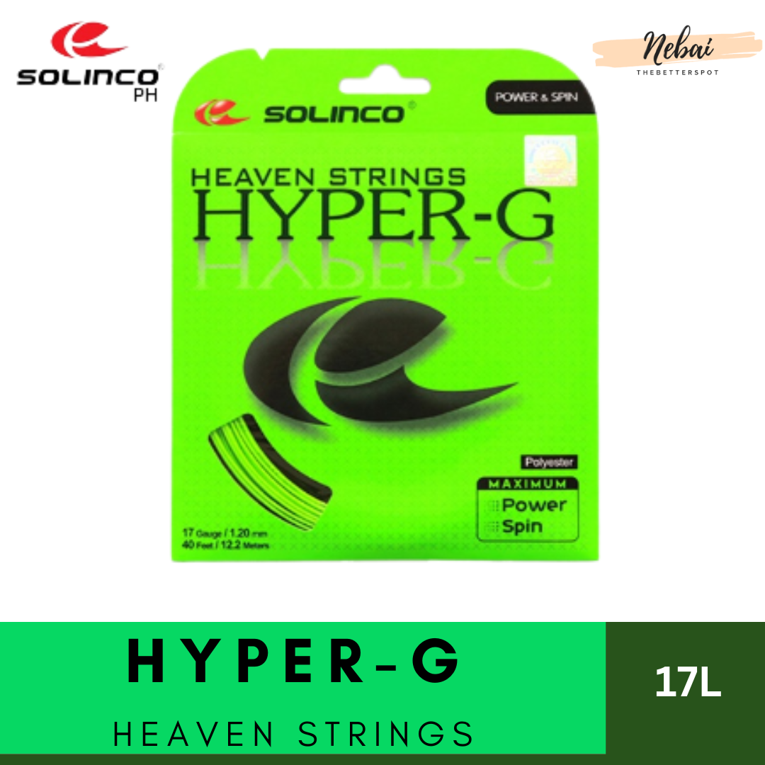 HYPER-G Solinco String Set 16L & 17L | Lazada PH