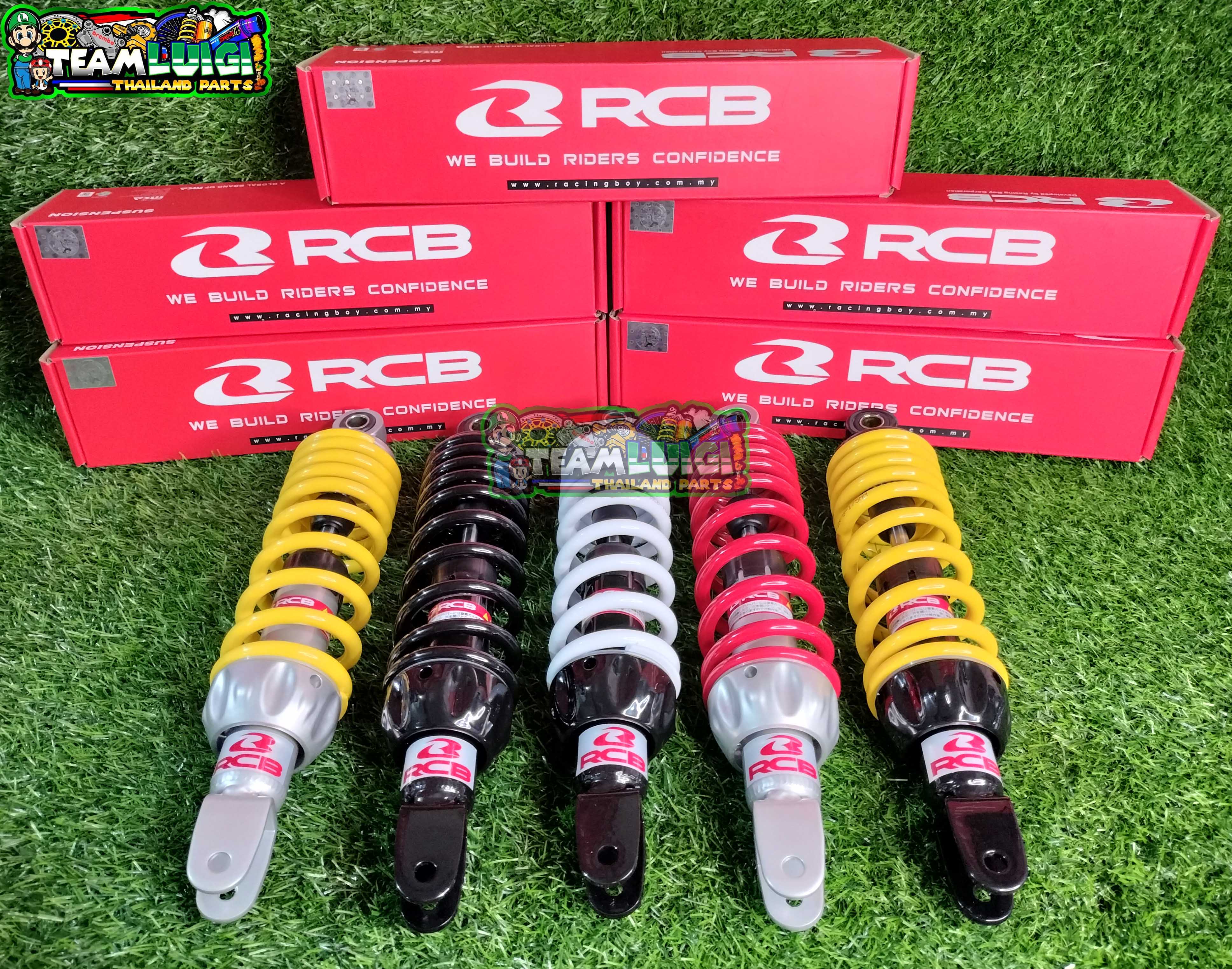 RCB REAR SHOCK 295mm / 305mm / 330mm A-2 SERIES RACING BOY SHOCK MIO / CLICK / BEAT / MIO I 125 ...