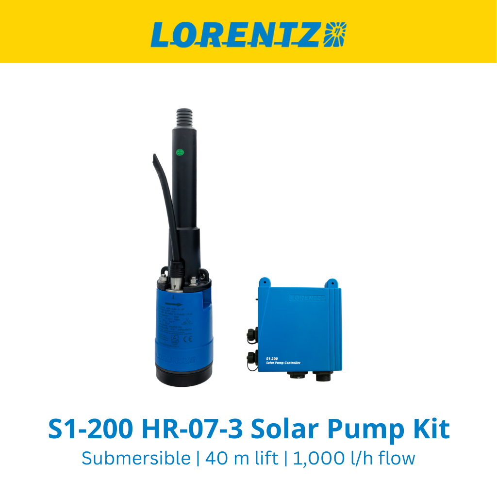 LORENTZ S1-200 HR-07-3 Solar Water Pump Kit (Submersible) | Lazada PH