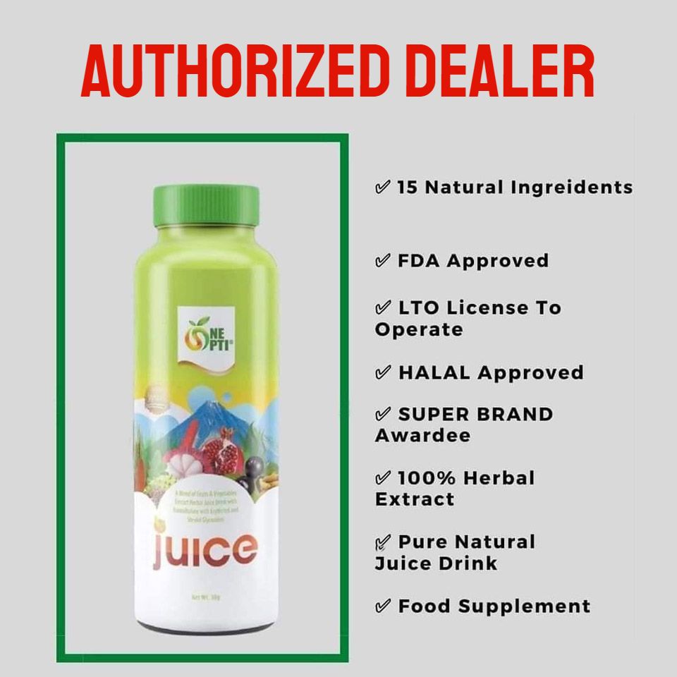 One Opti Juice 15 in 1 with Stevia Herbal Drink 100% Authentic 1 bottle ...
