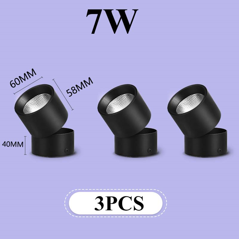 【🔥Ship From Laguna🔥】 LED Downlight Spotlight Wall Mounted 7w 10w 15w ...