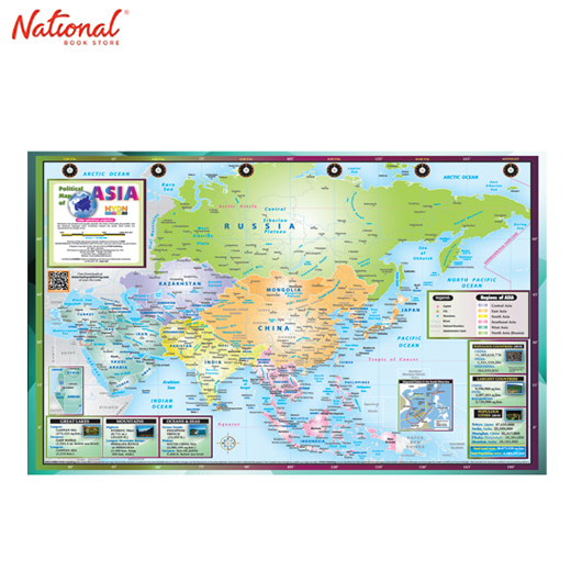 Asian Map (big) | Lazada PH