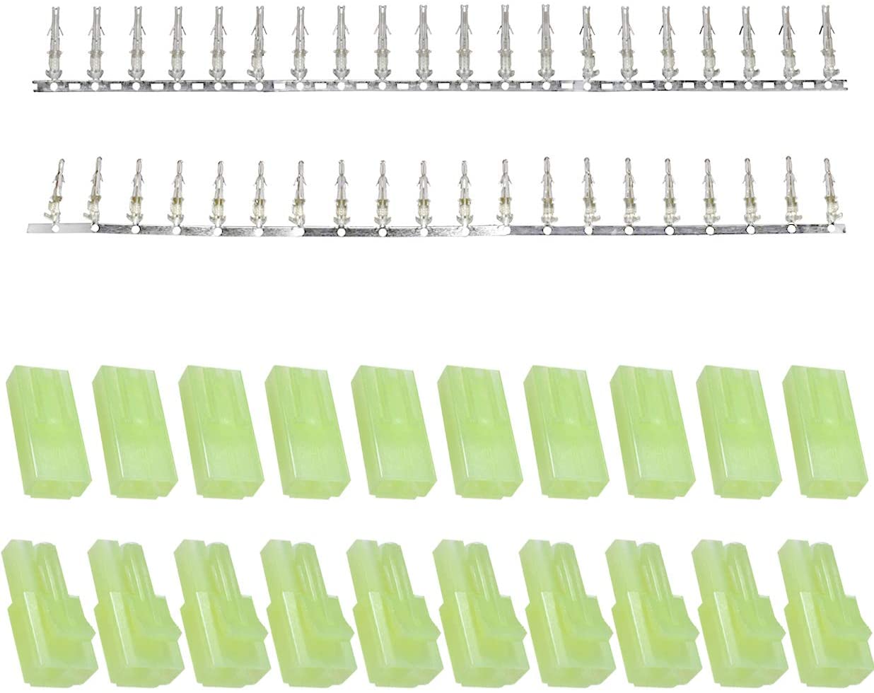 10 Pairs Mini Tamiya Style Electrical Connector Plugs Male & Female ...