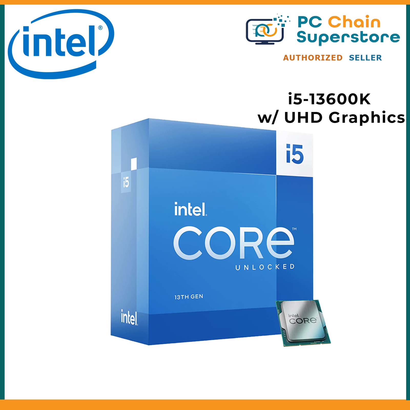 Intel Core i5-13600K / i5-13600KF 13th Gen Unlocked Desktop Processor ...
