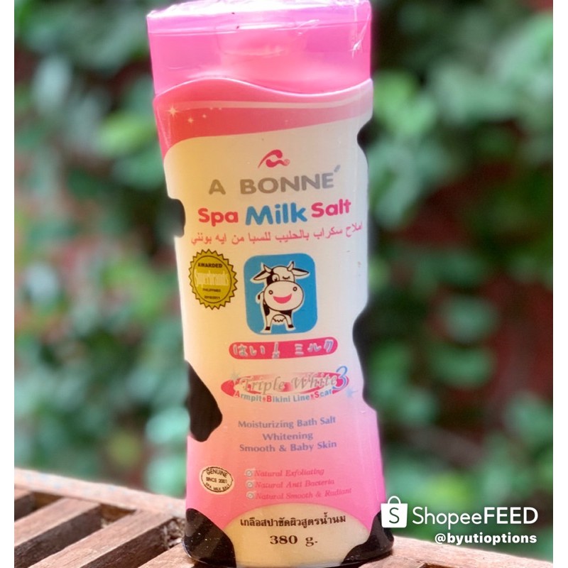 Abonne Spa milk salt bottle 380g | Lazada PH