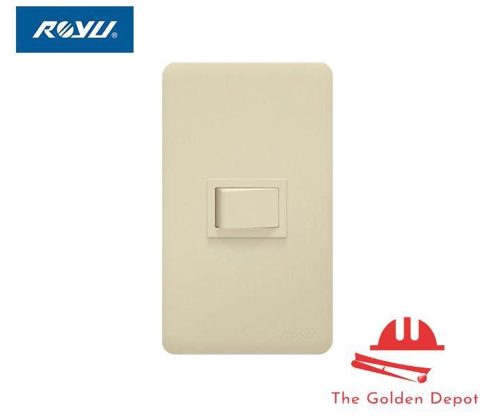 Royu 1 Gang Switch Set | Lazada PH