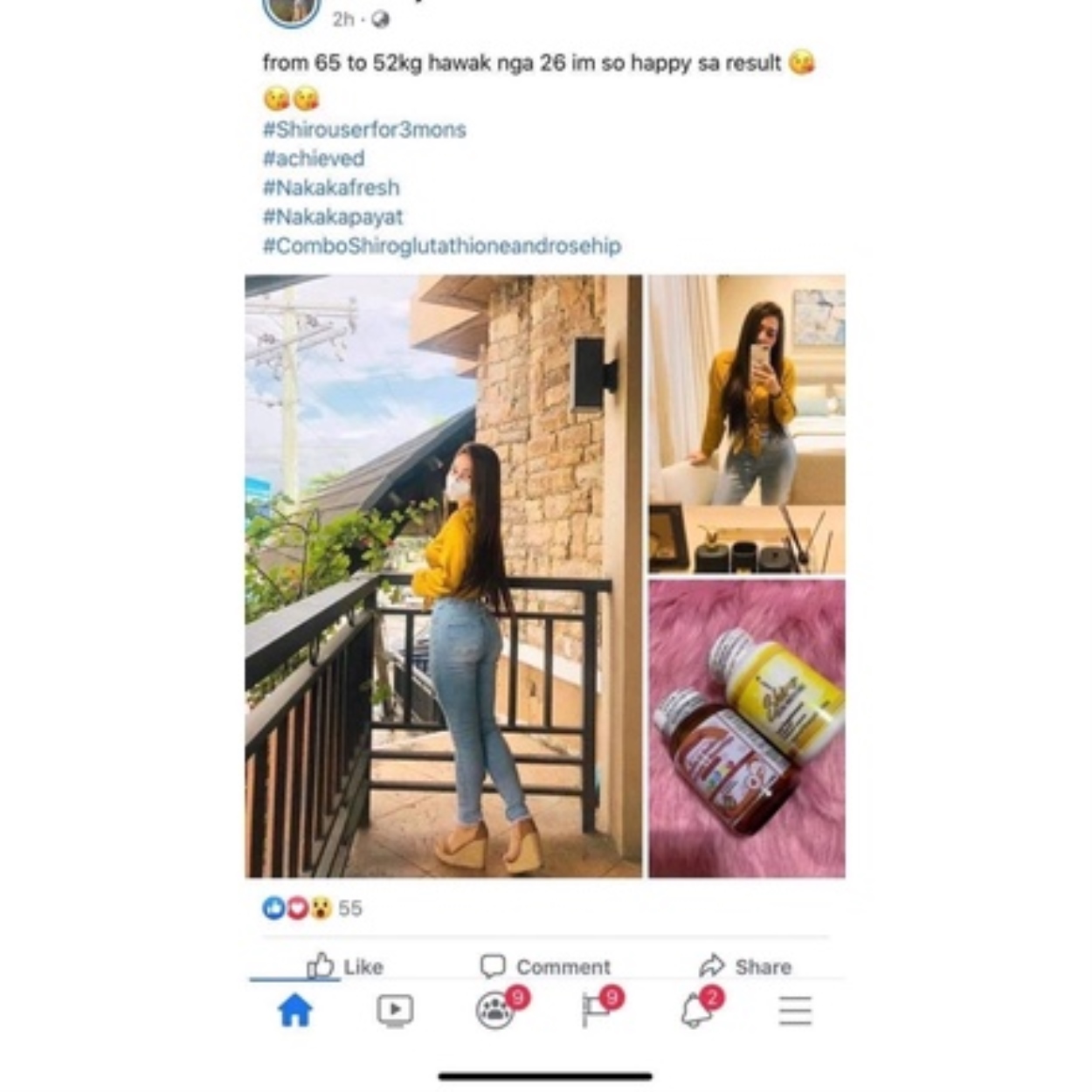 AUTHENTIC Shiro ultra whitening/Shiro glutathione/Shiro food supplement ...