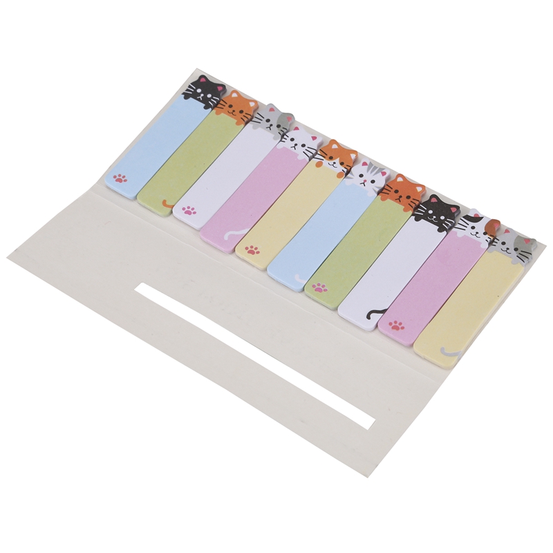 Memo Sticker Cartoon Animal Sticker Memo Bookmark Marker Tab Flags ...