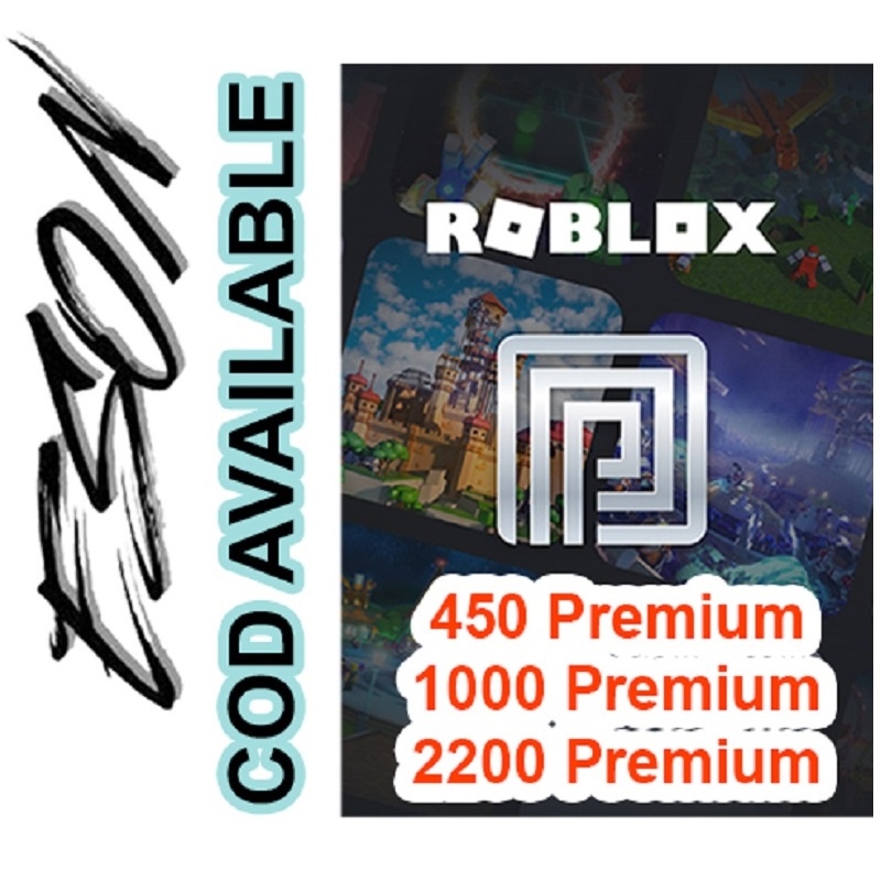 Roblox Robux Premium (450 1000 2200 2640 Robux with Premium) | Lazada PH