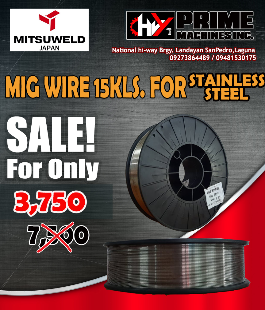 MITSUWELD FLUX WIRE FOR MIG WELDING MACHINE | Lazada PH