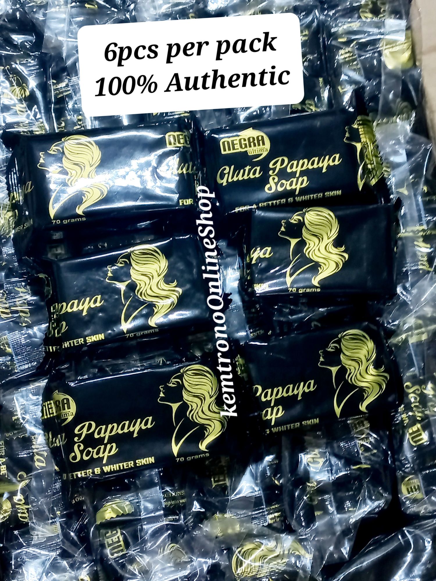 Original Negra Ultima Gluta Papaya Soap 6pcs/pack | Lazada PH