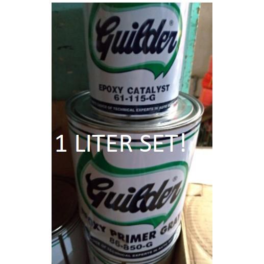 Juliusisy Guilder Epoxy Primer Gray With Catalyst 1 Liter Set SMALL ...