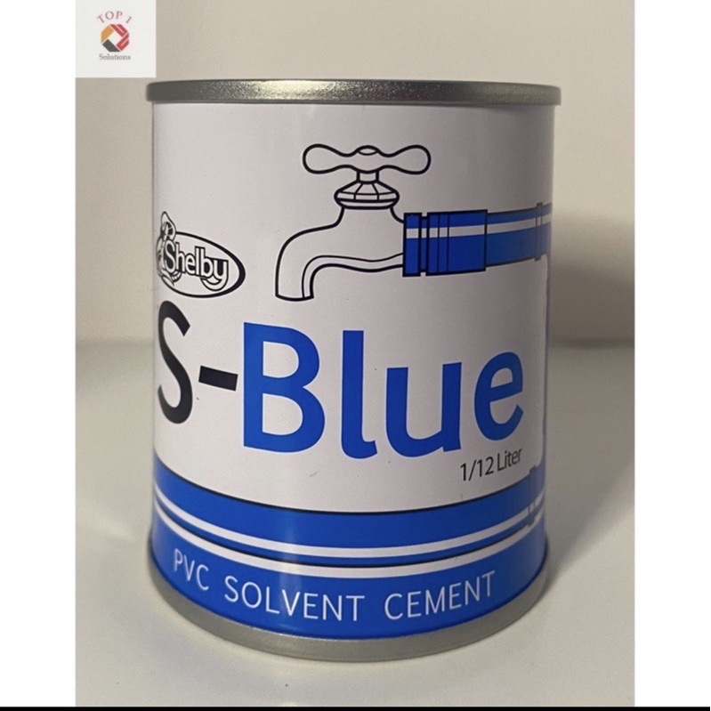 S-Blue pvc solvent cement (SOLD PER BOX) 48can | Lazada PH