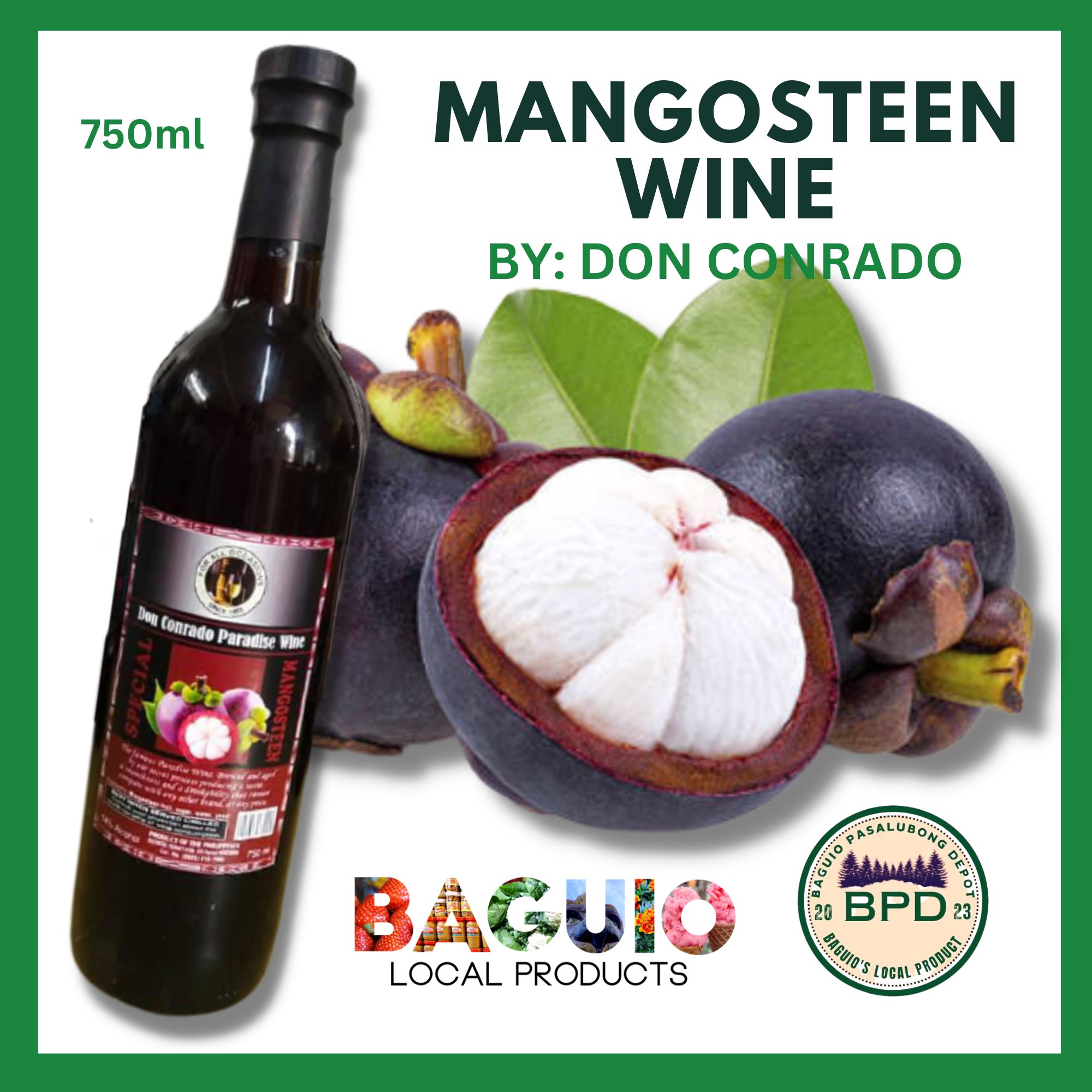BAGUIO PASALUBONG DEPOT- AUTHENTIC MANGOSTEEN HERBAL WINE- BAGUIO'S ...