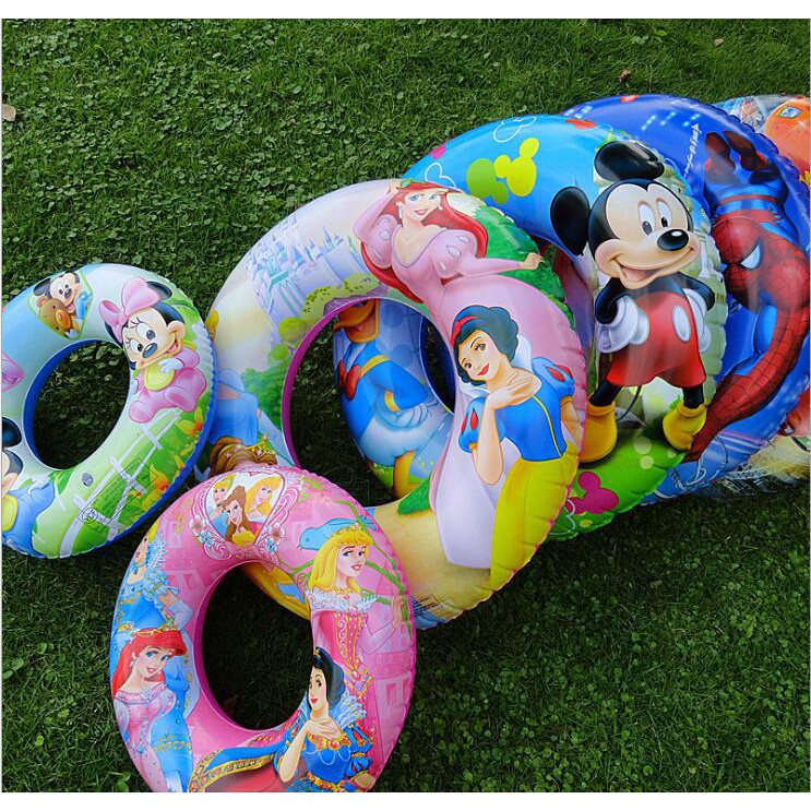 Spot cartoon single-layer inflatable swimming ring life buoy swimming ...