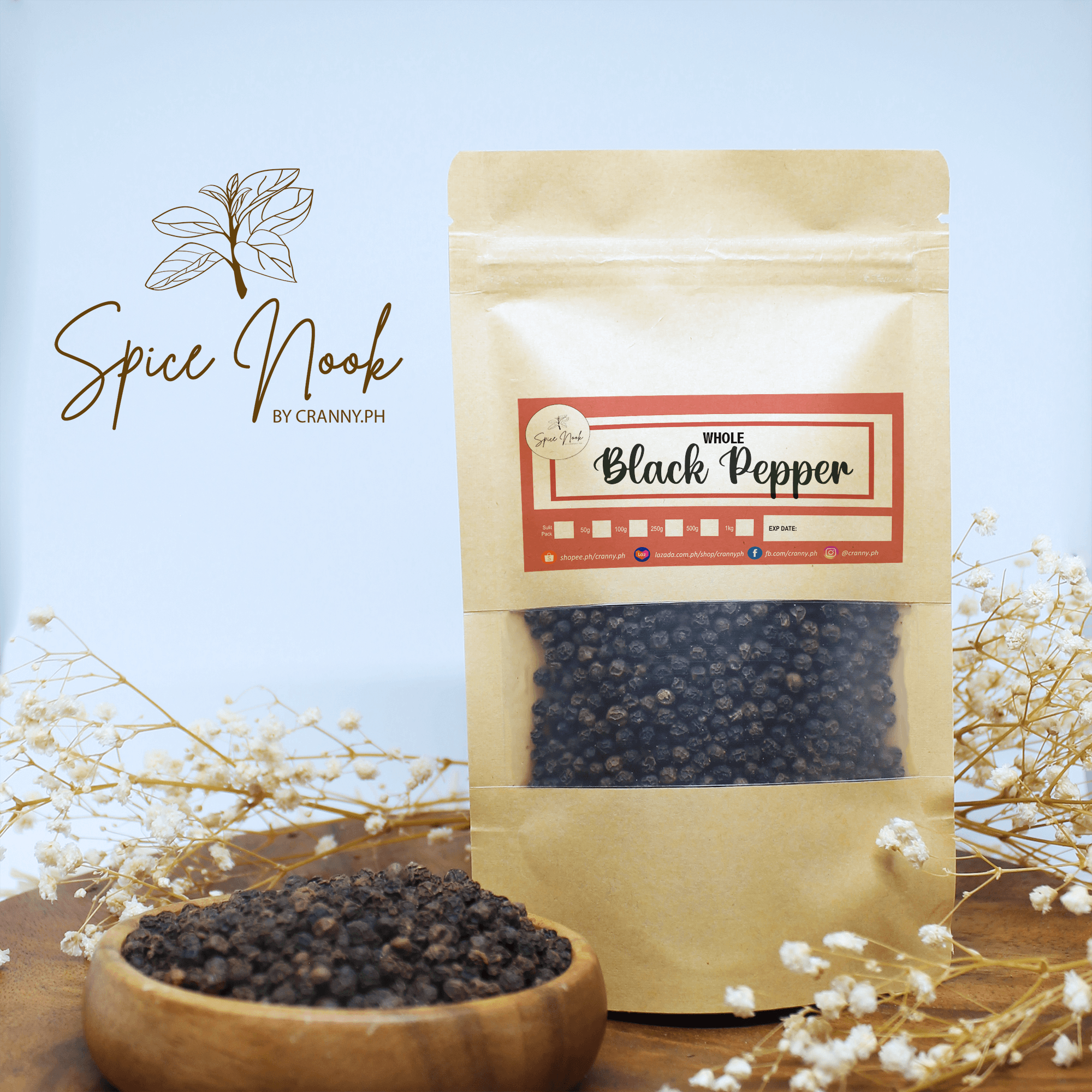 Black Pepper (Whole, Cracked, Ground) | Lazada PH