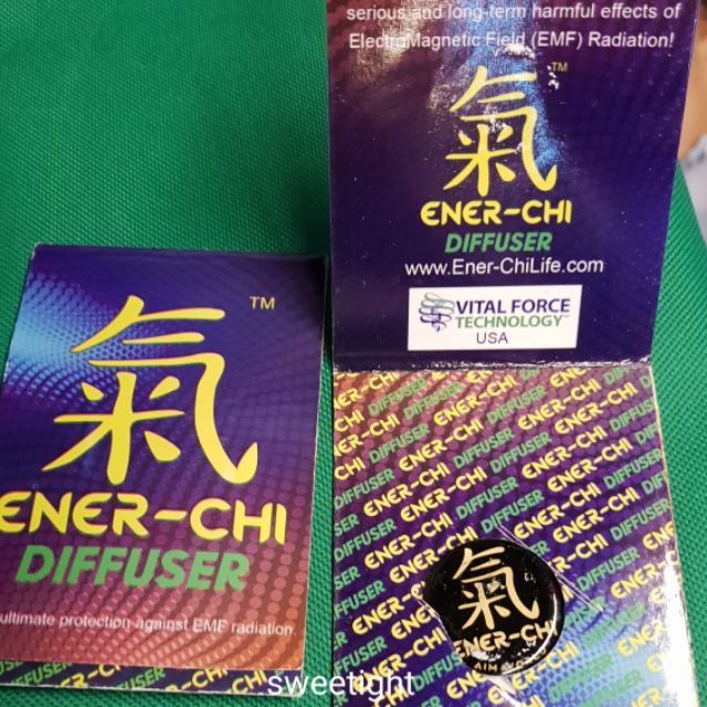 Aim Global ENER-CHI Diffuser Anti Radiation (x1 Anti-Radiation Sticker ...